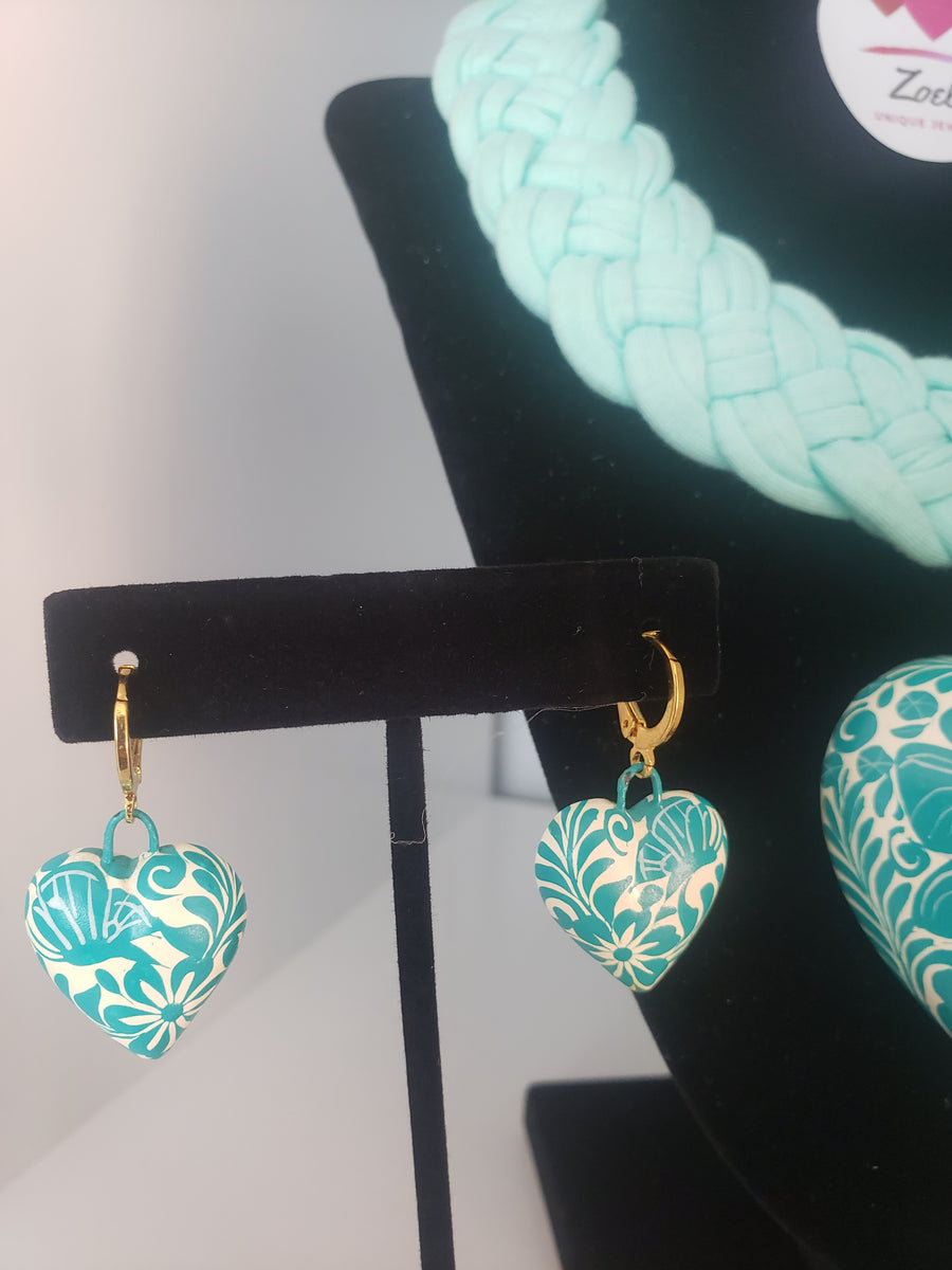 Arte Mexicano Set 2 piezas - Aqua - ZOELIX COLLECTION – The Lovely Boxes